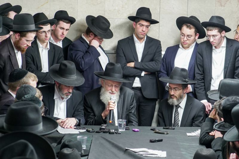 Rav Asher End of the Zman Special Siyum